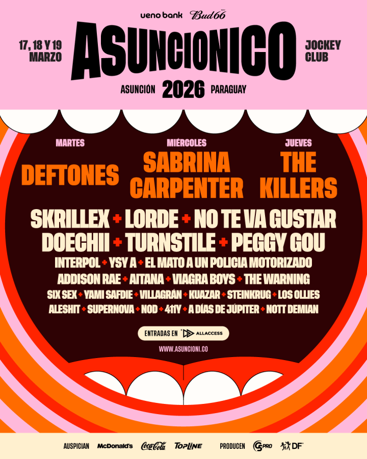 ASUNCIÓNICO Presentó Oficialmente su Line Up 2026 – INDIETEKA